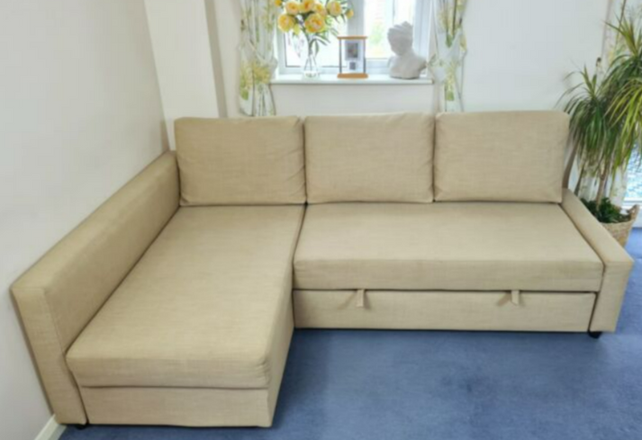 IKEA FRIHETEN L shape sofa bed – Ready My Space